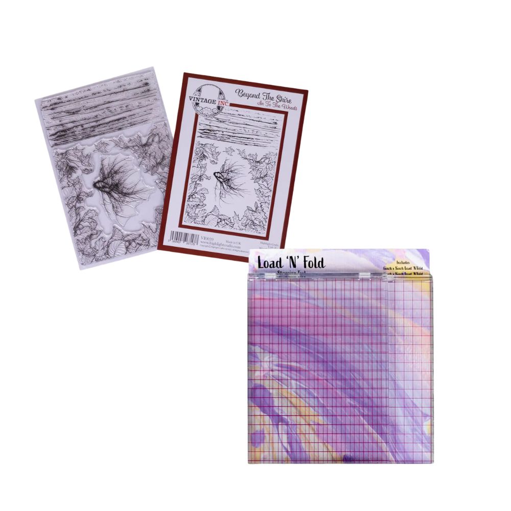 Vintage Inc Stamp Set & Stamping Tool Bundle - Highlight Crafts