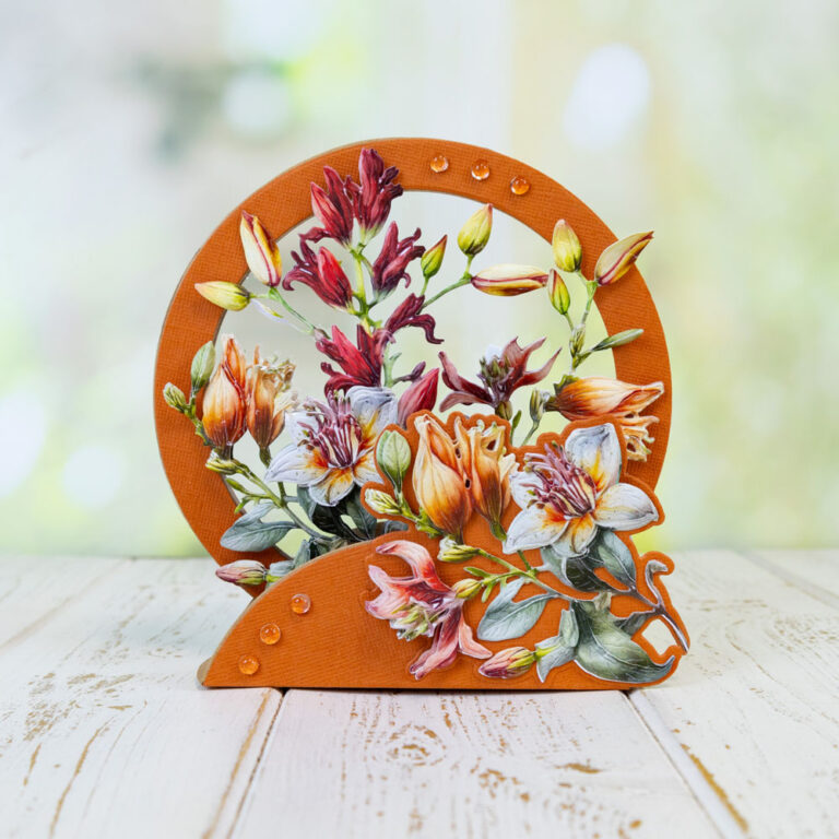 Two Red Robins Flower of the Month Lily Collection - Highlight Crafts