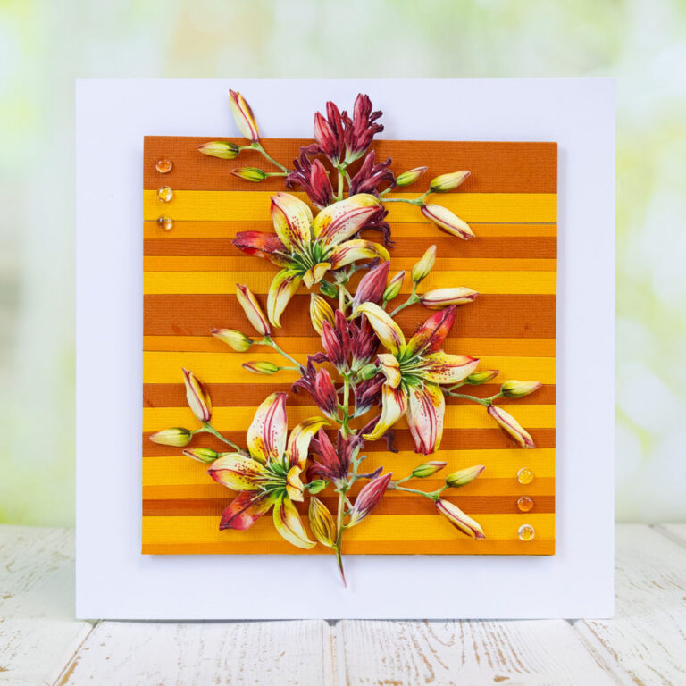 Two Red Robins Flower of the Month Lily Collection - Highlight Crafts