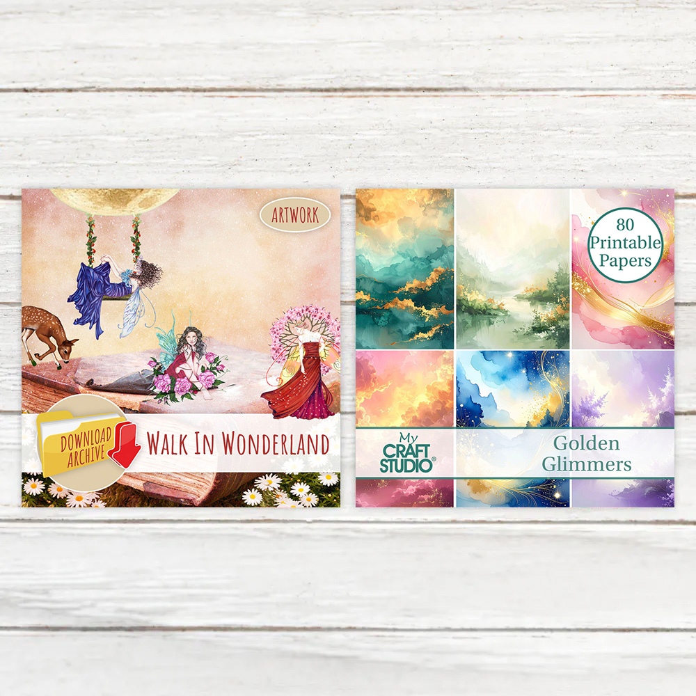 My Craft Studio Wonderland Glimmers Download Duo - Highlight Crafts