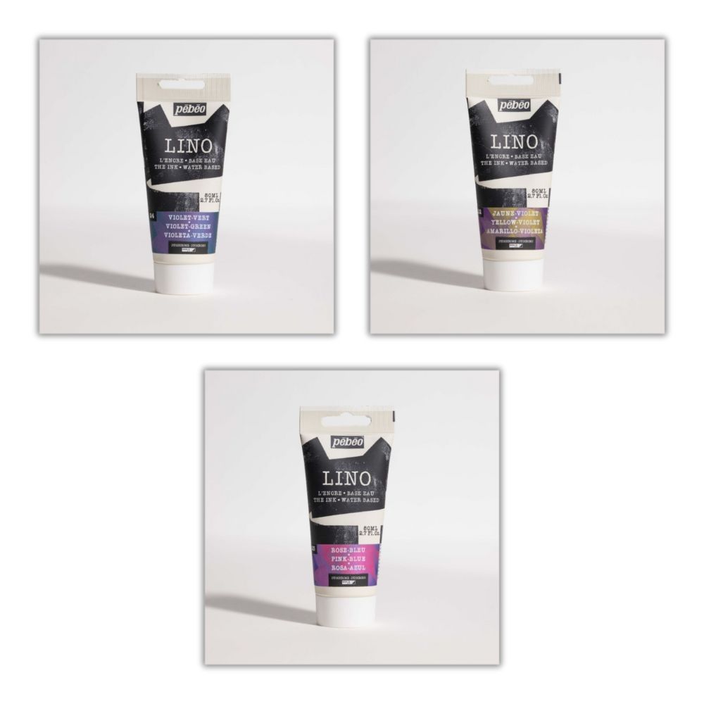 The Linocut Ink 80ml - Duochrome Bundle - Highlight Crafts