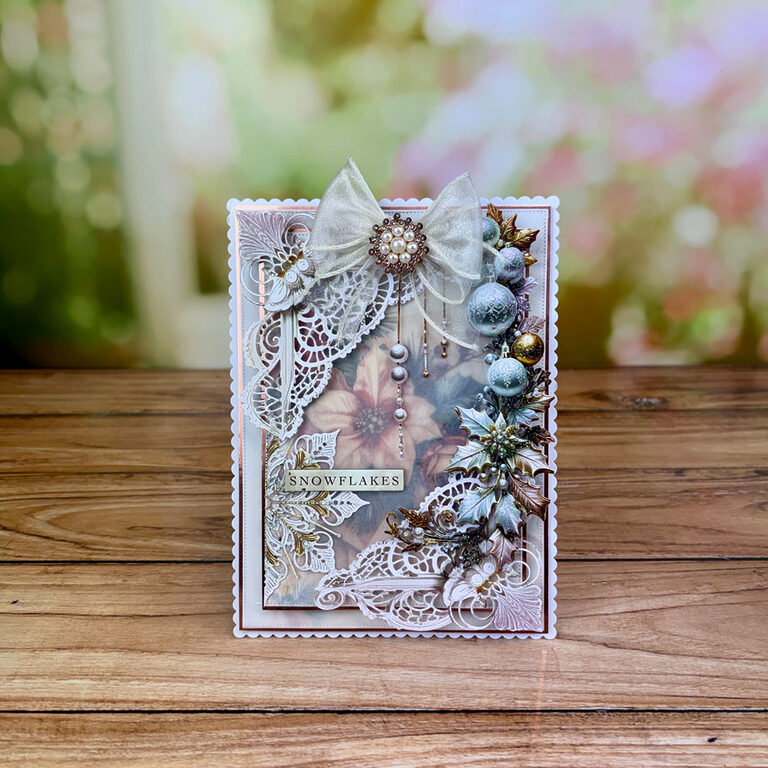 Tattered Lace Timeless Tidings Die, Decal & Artwork Download Bundle ...