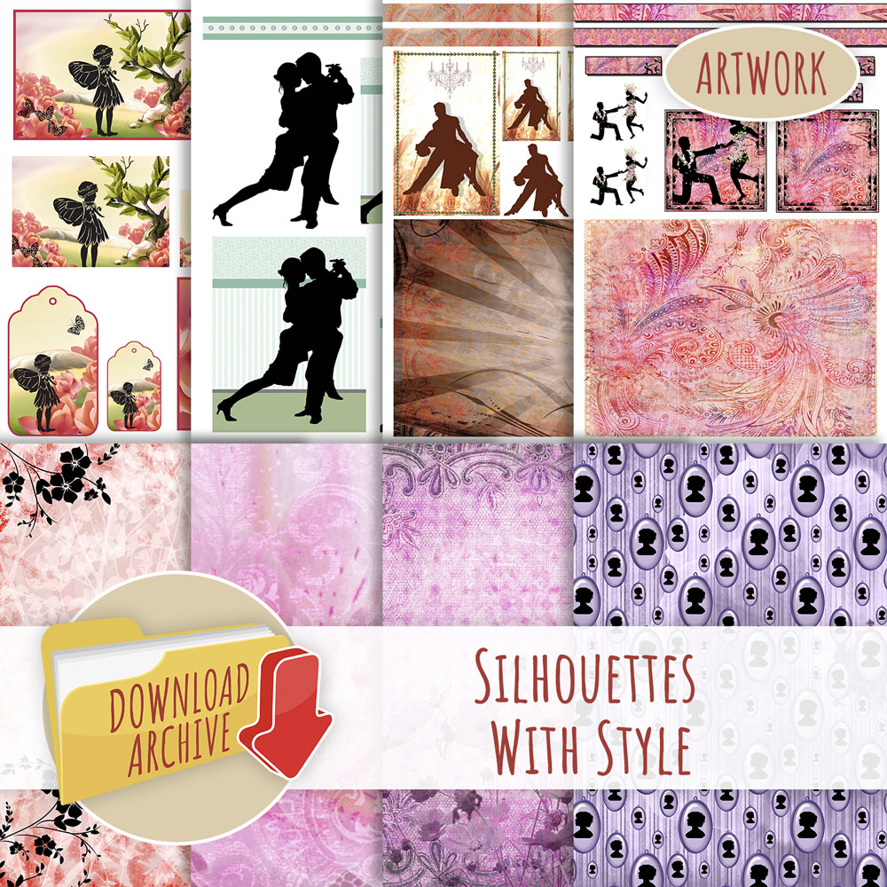 My Craft Studio Silhouettes with Style Download - Highlight Crafts