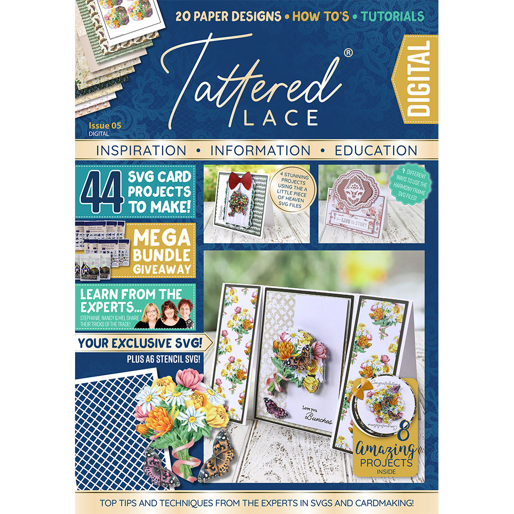 Tattered Lace SVG Magazine Issue 05 Download - Highlight Crafts