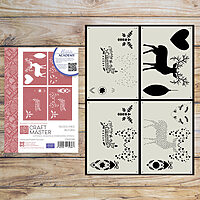 Gilded Lines Festive Stencils Demo - Highlight Crafts