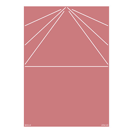 Craft Master Arrow Card Template Stencil - Highlight Crafts
