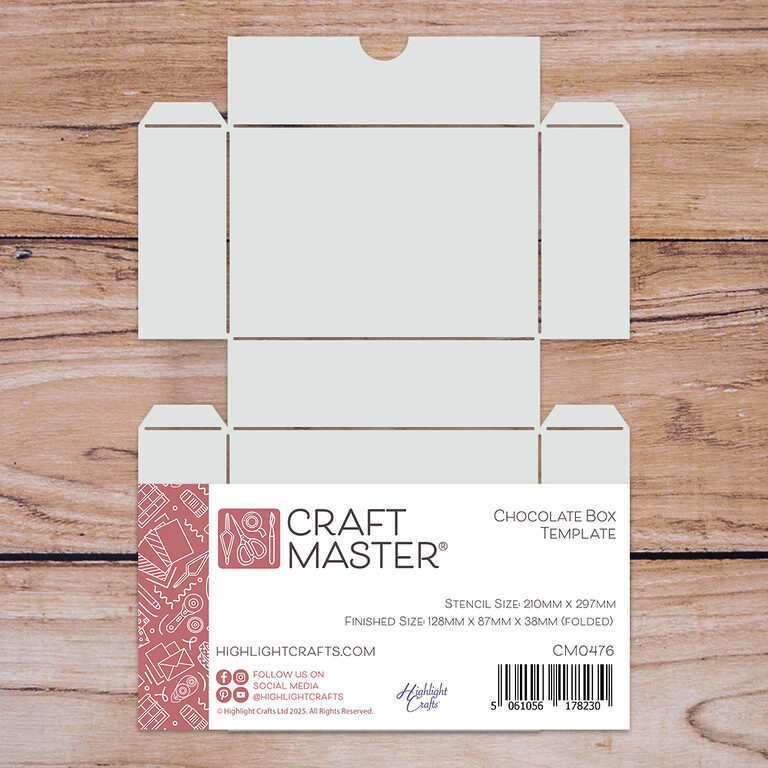 Craft Master Boxes & Bags Template Stencil Collection - Highlight Crafts