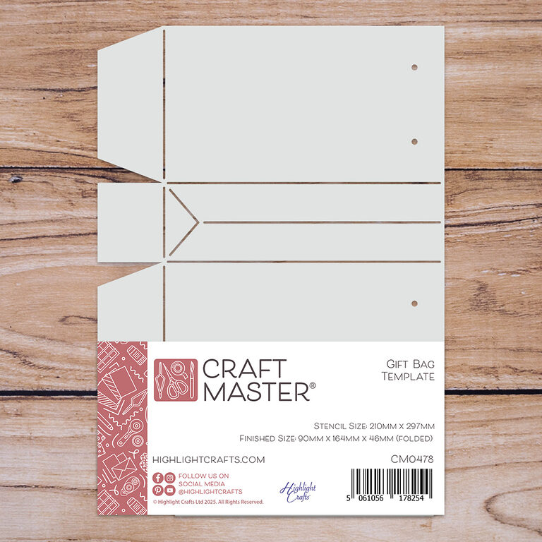 Craft Master Boxes & Bags Template Stencil Collection - Highlight Crafts