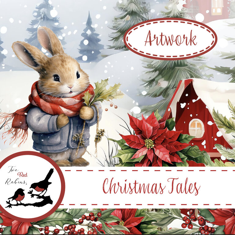 Two Red Robins Christmas Tales Artwork Pack Download - Highlight Crafts