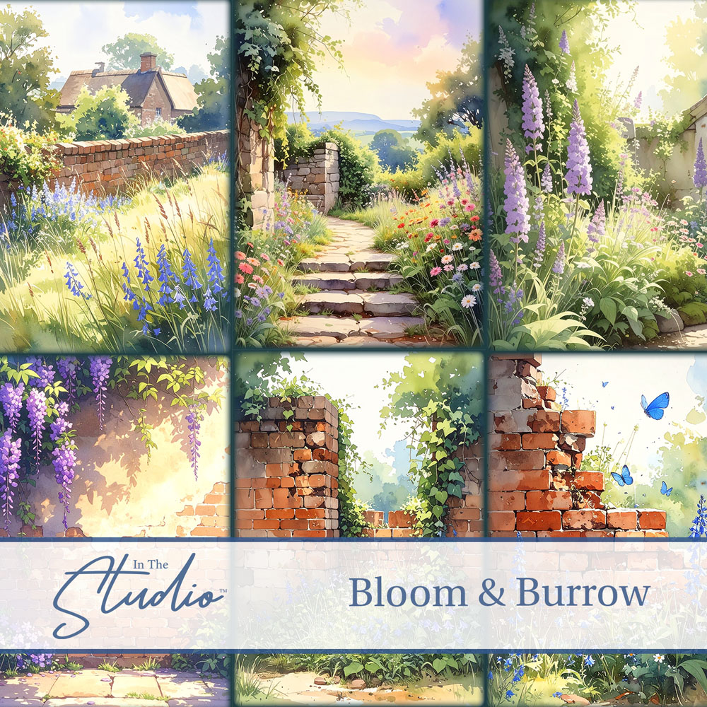 In The Studio Bloom & Burrow Papers Download - Highlight Crafts