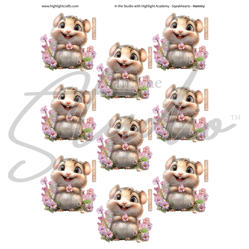In The Studio Hammy Reflections Download - Highlight Crafts