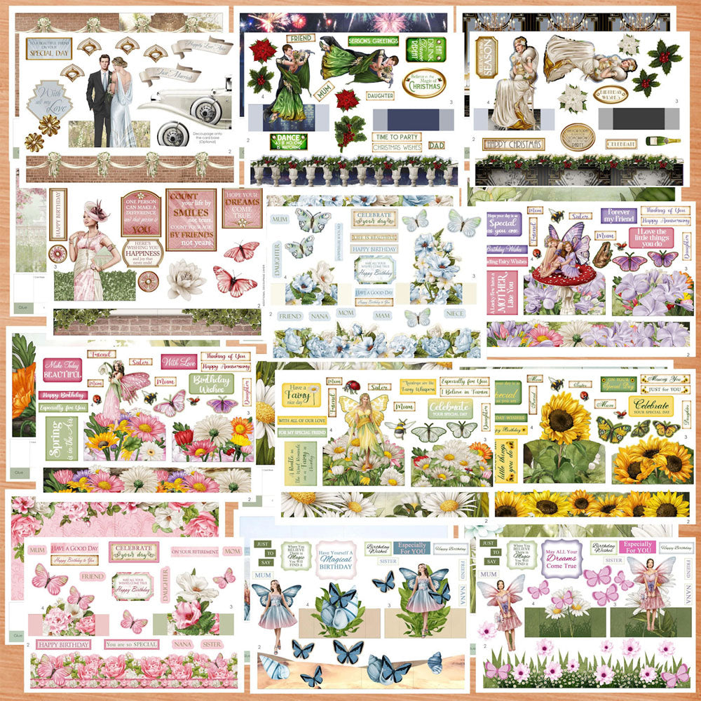 Debbi Moore Designs Side Scenes Cardmaking Kit - Highlight Crafts