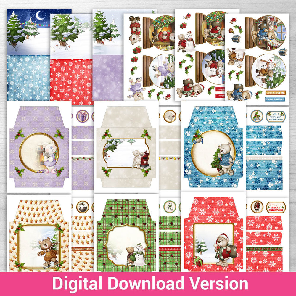 Debbi Moore Designs Snowglobe Cardmaking Kit Digital Download ...