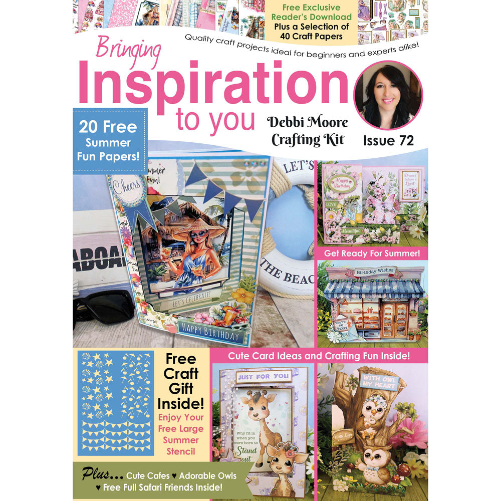 Debbi Moore Designs Bringing Inspiration to You Crafting Kit Issue 72 ...