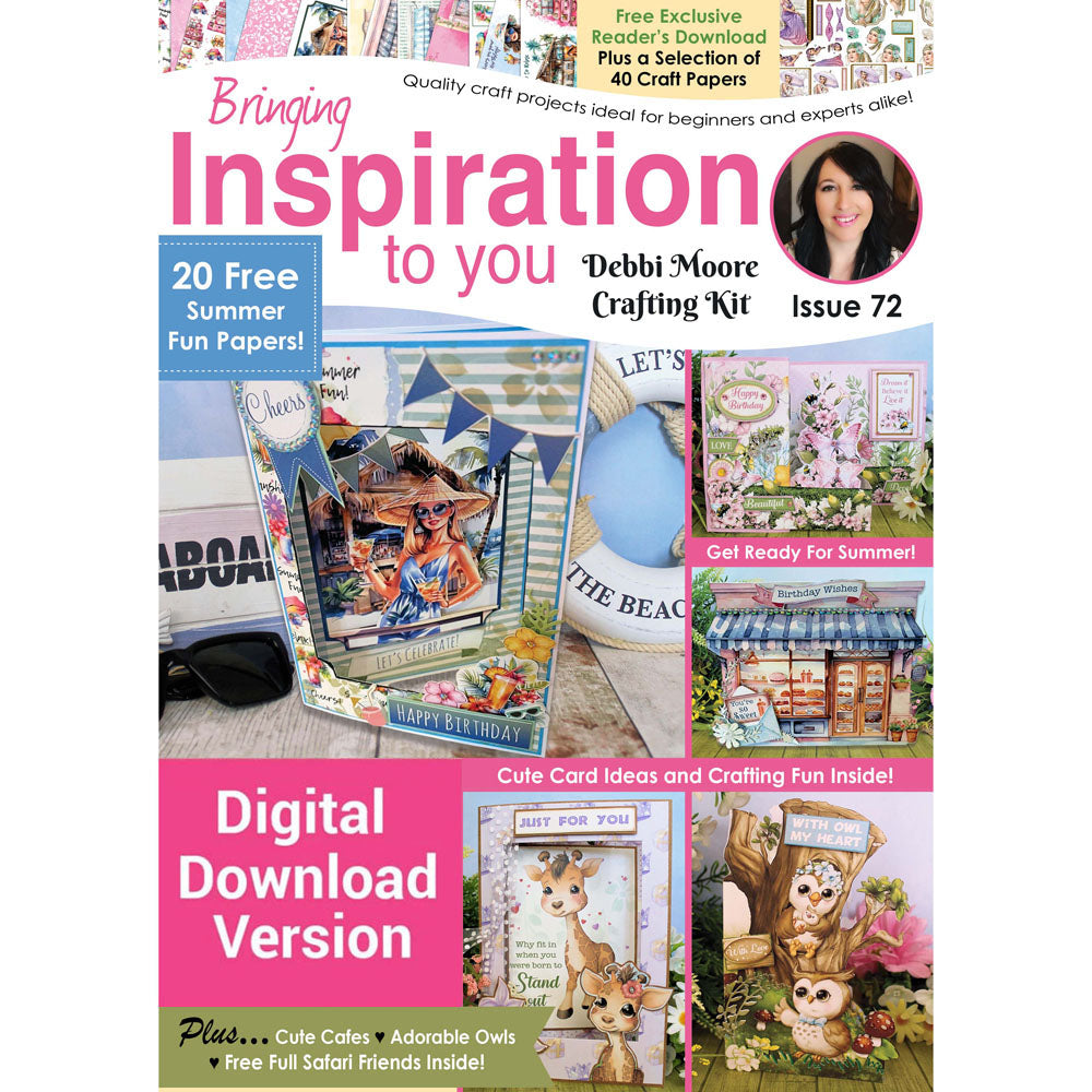 Debbi Moore Designs Bringing Inspiration to You Crafting Kit Issue 72 ...