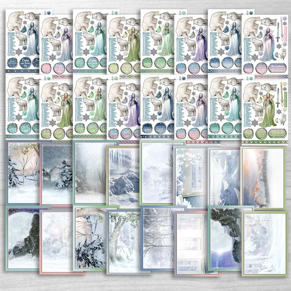 Debbi Moore Designs Match It Build A Scene Ice Queen Cardmaking Kit ...