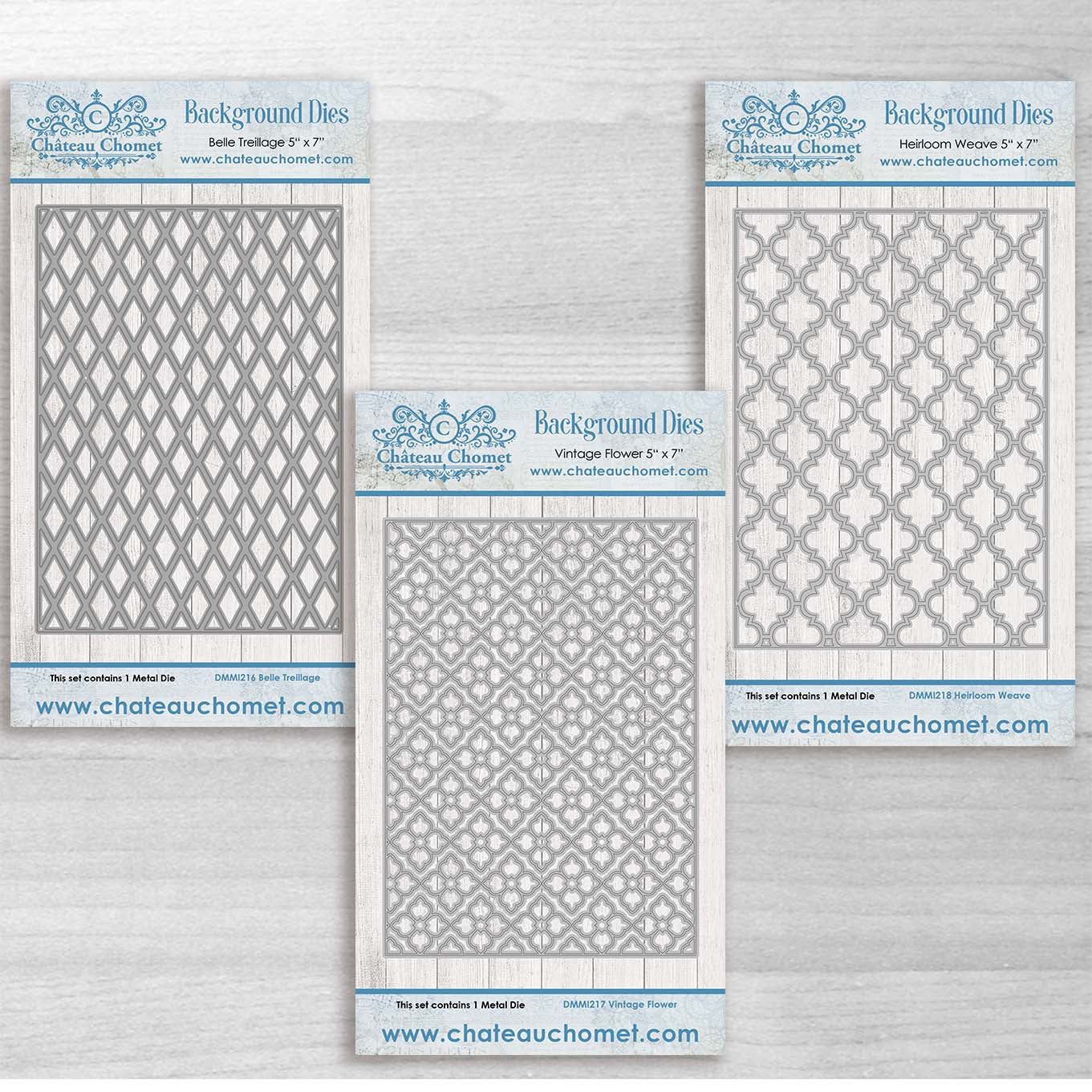Debbi Moore Designs Chateau Chomet Background Multibuy die Set ...