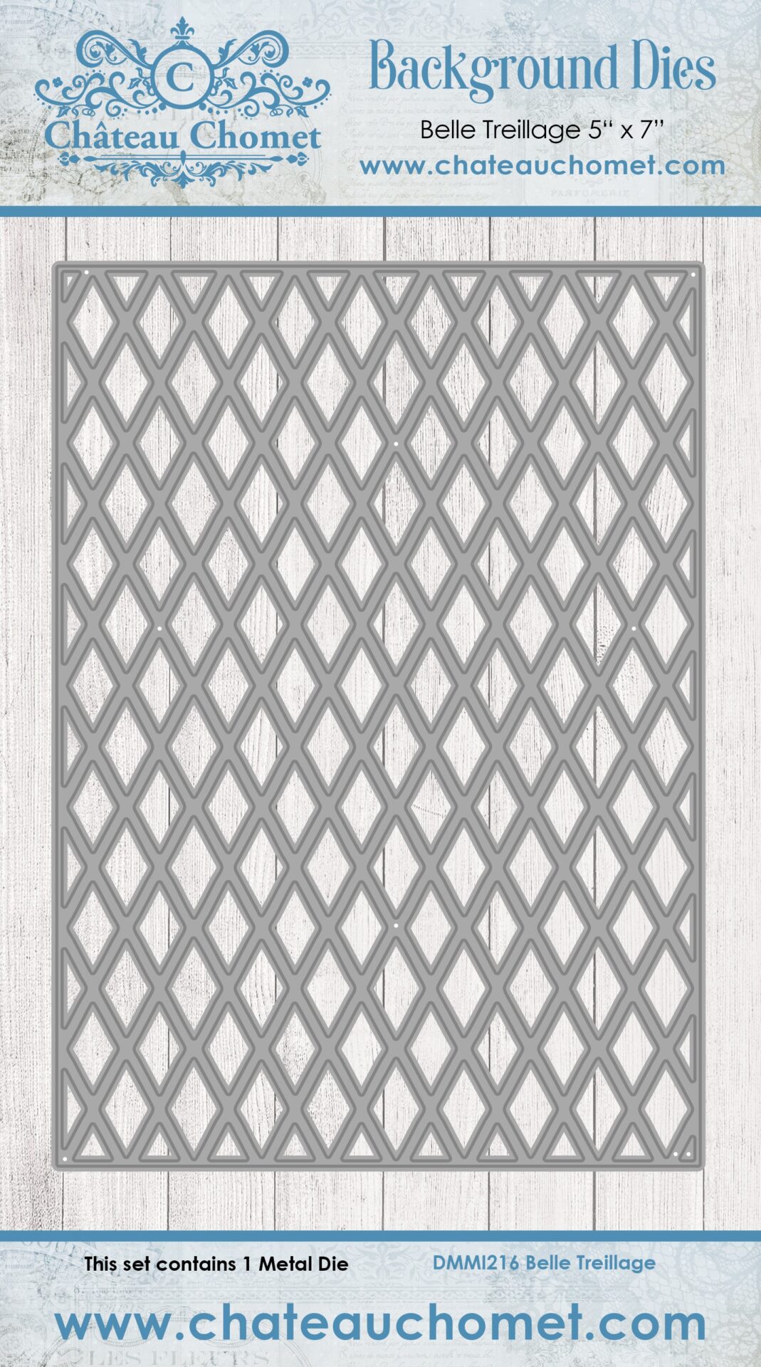 Debbi Moore Designs Chateau Chomet Background Die Set - Belle Treillage ...