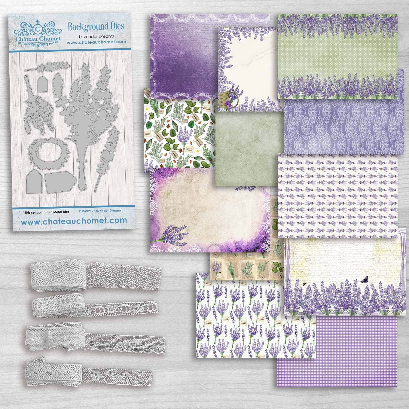 Debbi Moore Designs Lavender Dreams Bundle Kit - Highlight Crafts