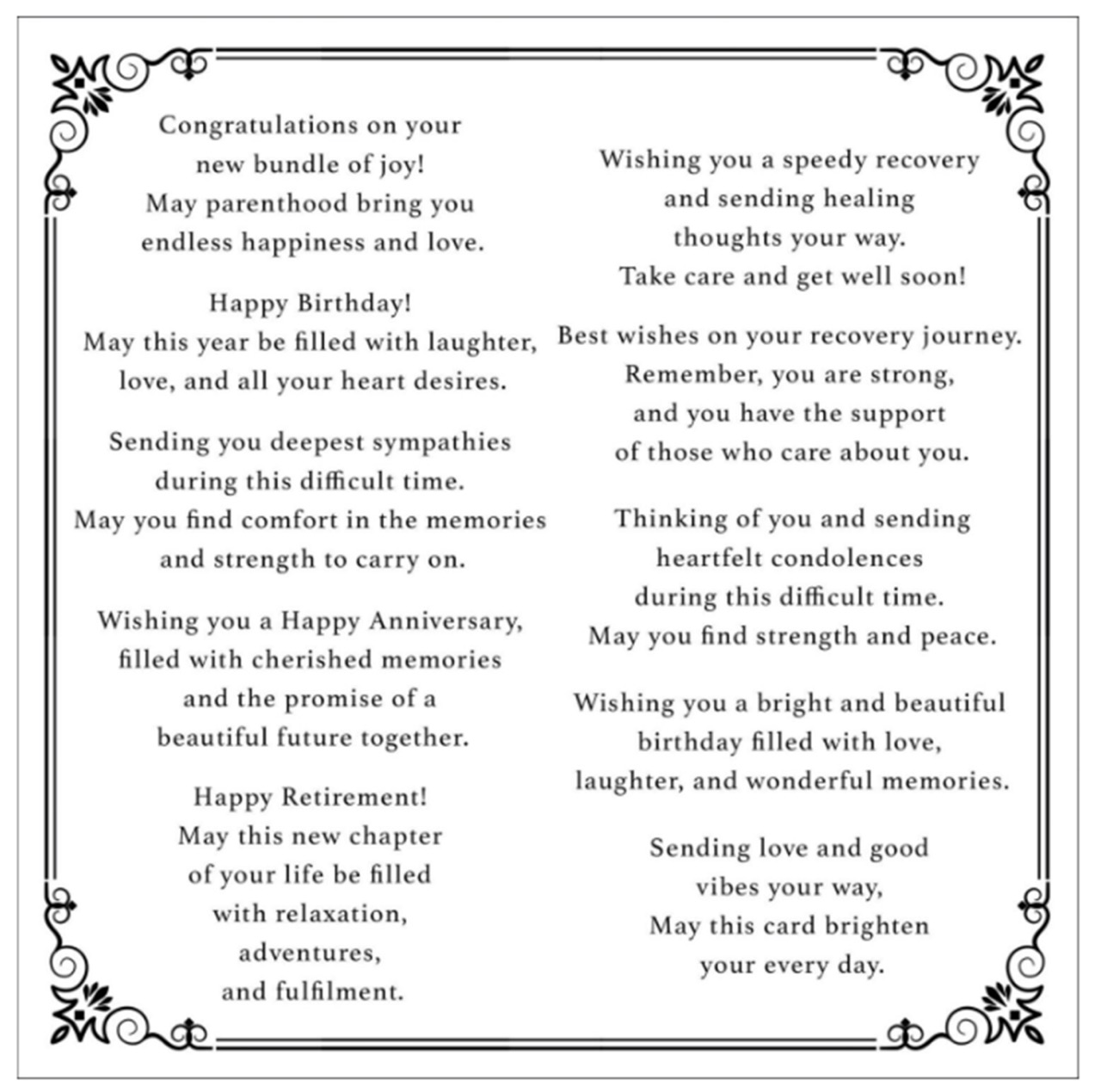 The Crafty Witches - Essential Verses Inserts Collection - Highlight Crafts