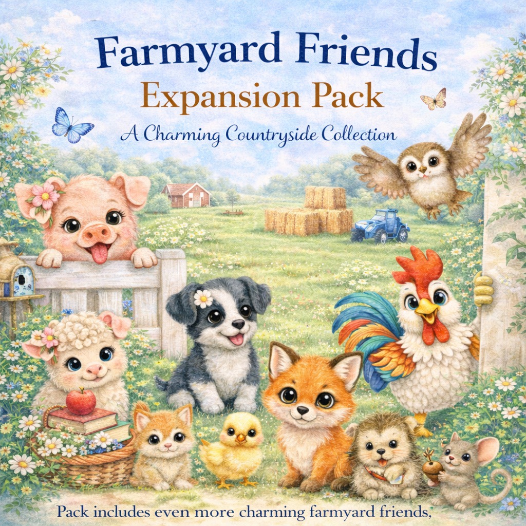 Pearlywinks - Farmyard Friends Expansion Pack Digital Collection ...