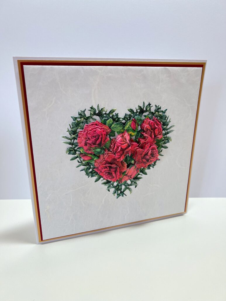 Let's make a Valentines card... - Highlight Crafts