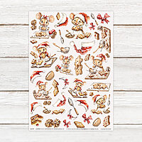Highlight Luxe Bejewelled Festivities - Festive Shimmer Resin Decal ...