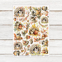 Highlight Luxe Acorn Hollow Resin Decal Sheet - Highlight Crafts
