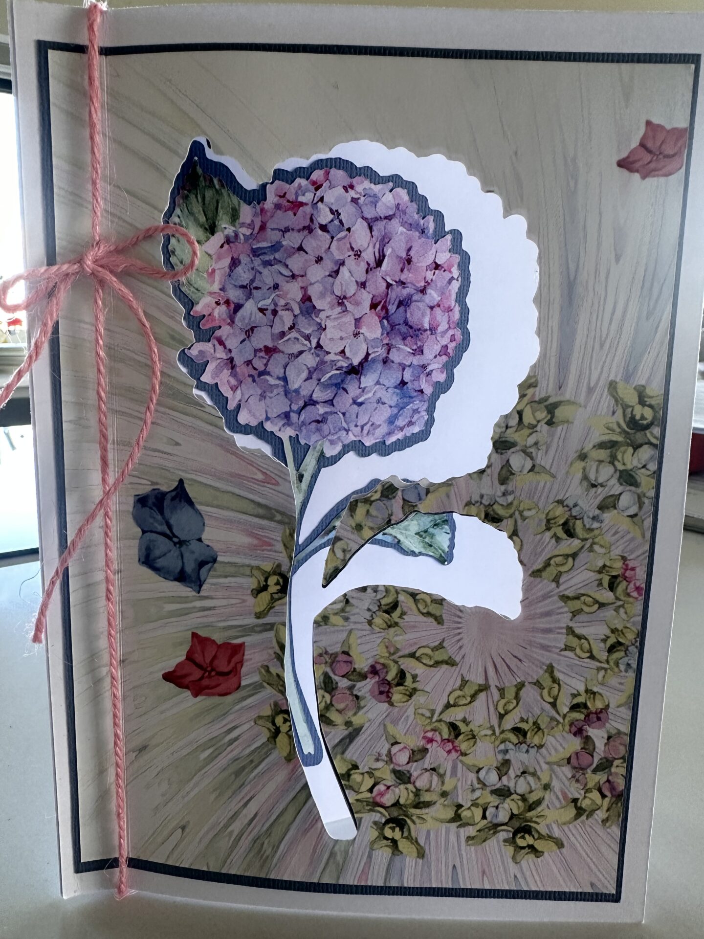 FOTM Hydrangea Card by Dawn - Highlight Crafts