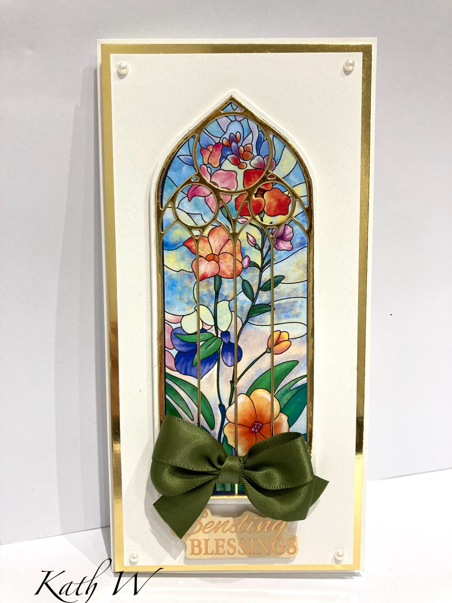 Quick & Easy Elegant DL Card Using In The Studio Cathedral Of Colour ...