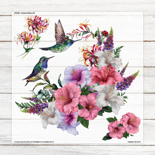 Highlight Luxe Crown & Glory Large Heat Transfer Sheet Bundle ...