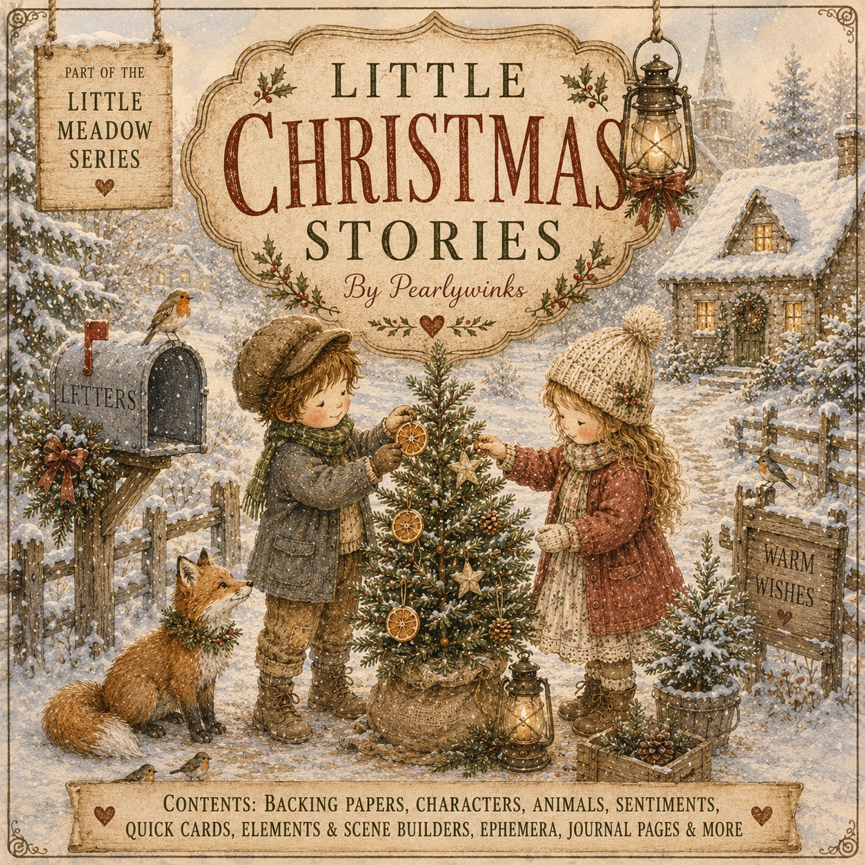 Pearlywinks - Little Christmas Stories Digital Download - Highlight Crafts