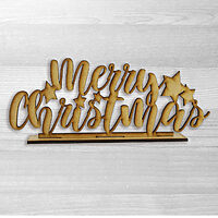 Debbi Moore Designs MDF Merry Christmas Plaque - Highlight Crafts