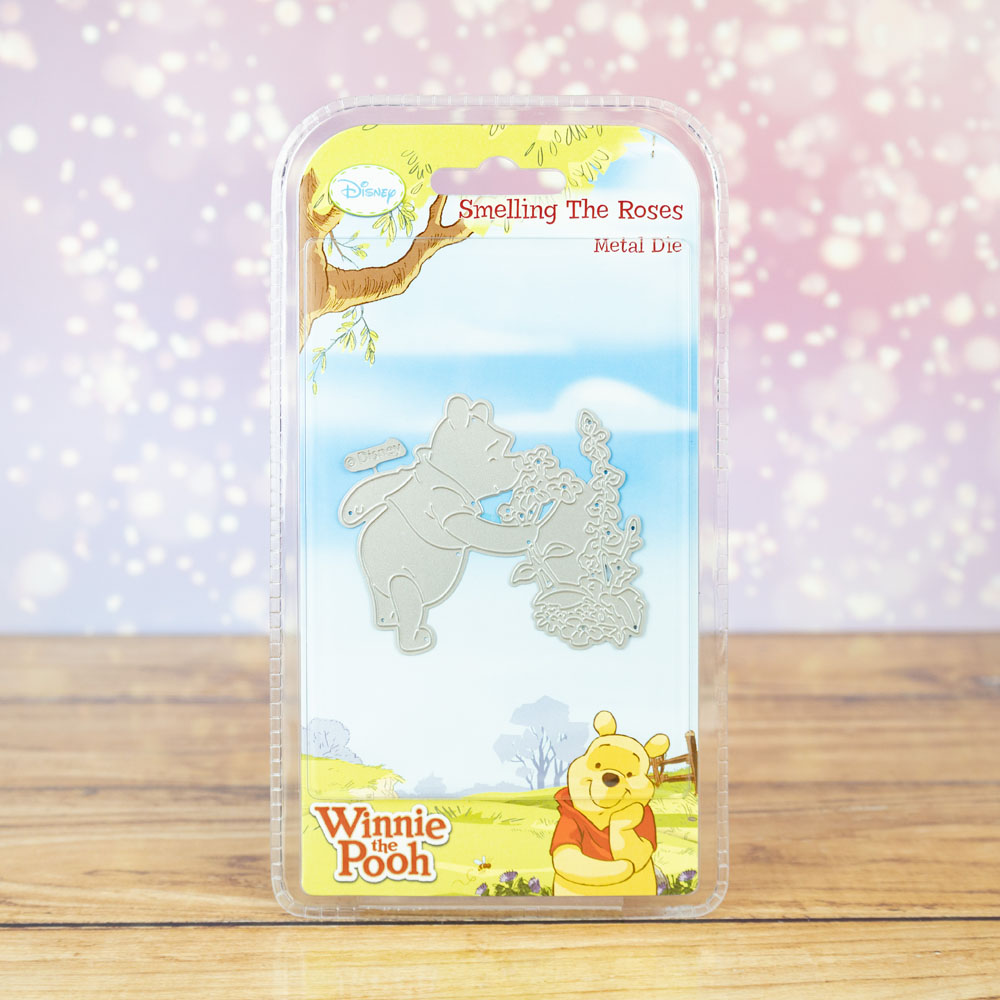 Disney Winnie The Pooh Smelling The Roses Die - Highlight Crafts