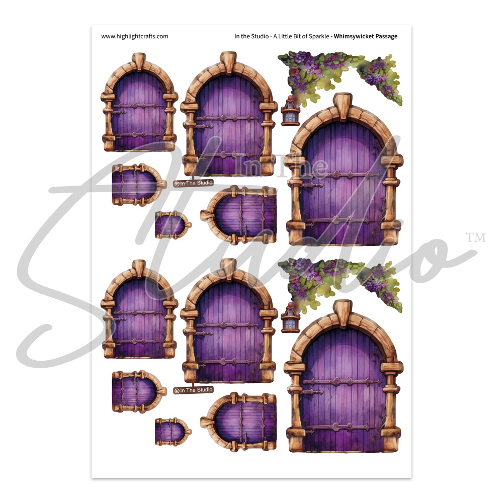 Two Red Robins In The Studio Whimsy Wicket Passage Reflections Printed ...