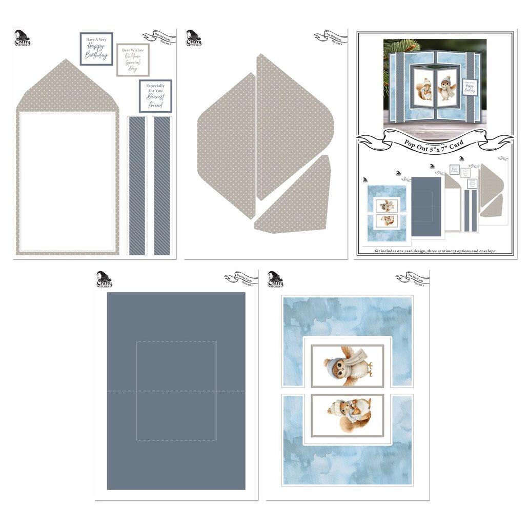 The Crafty Witches - Pop-out Kinetic Cards Digital Collection ...