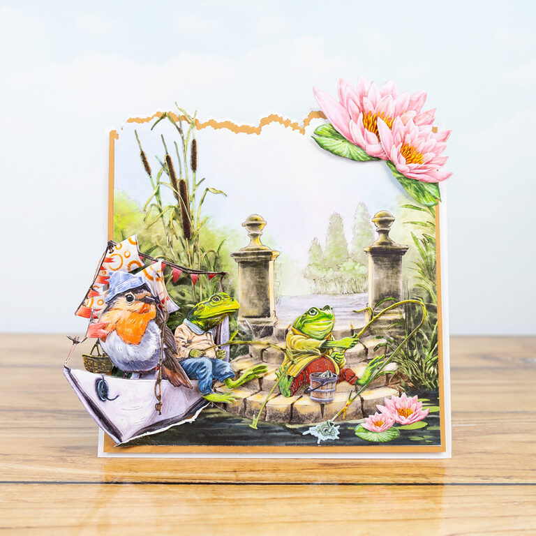 Two Red Robins Once A Pond A Time Collection - Highlight Crafts