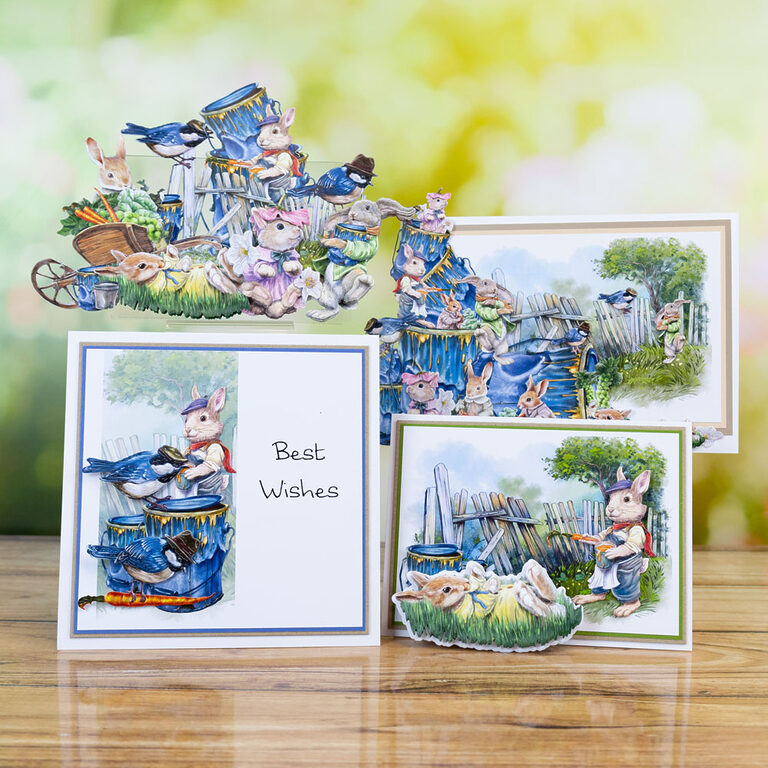 Two Red Robins Busy Bunnies Web Exclusive Die Bundle - Highlight Crafts