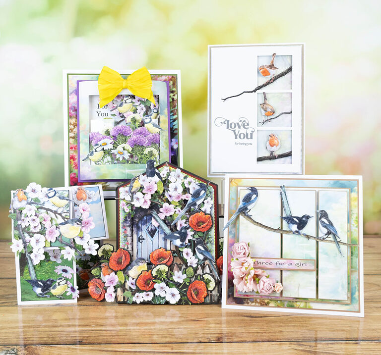 Two Red Robins Branching Out Die Collection - Highlight Crafts