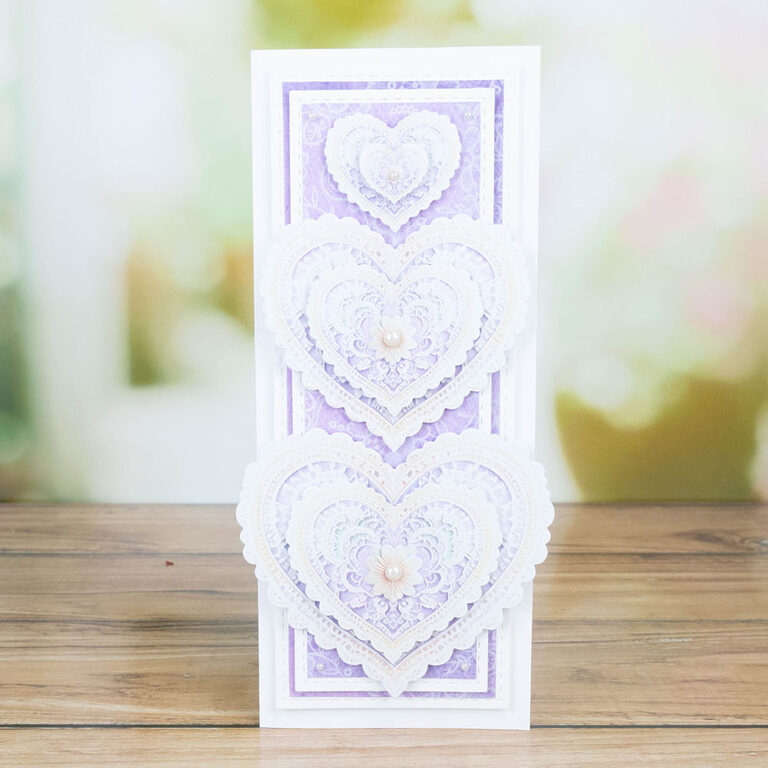 Tattered Lace Hearts & Lace Die Collection - Highlight Crafts