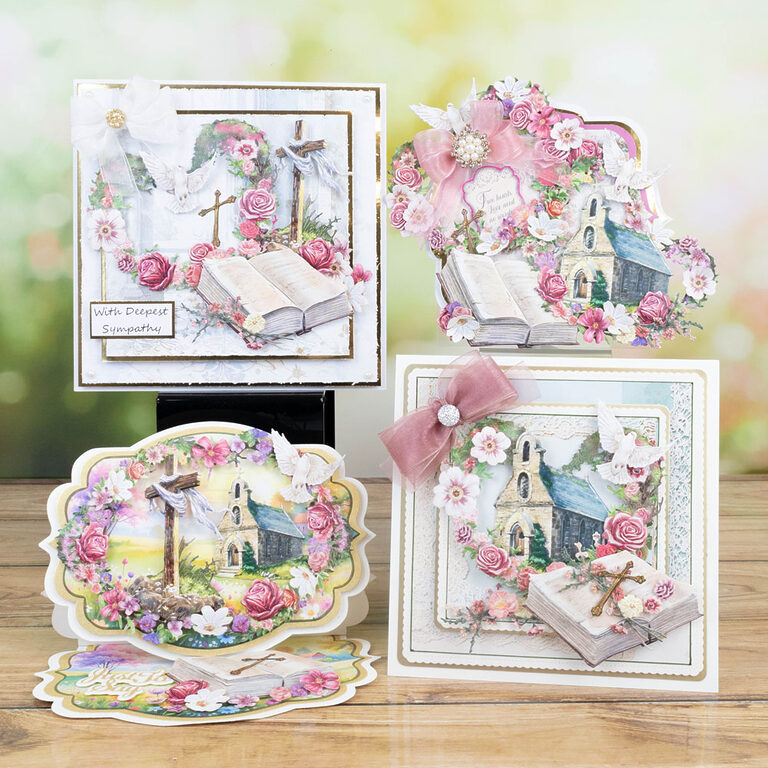 Two Red Robins A Moment of Peace Die Collection - Highlight Crafts