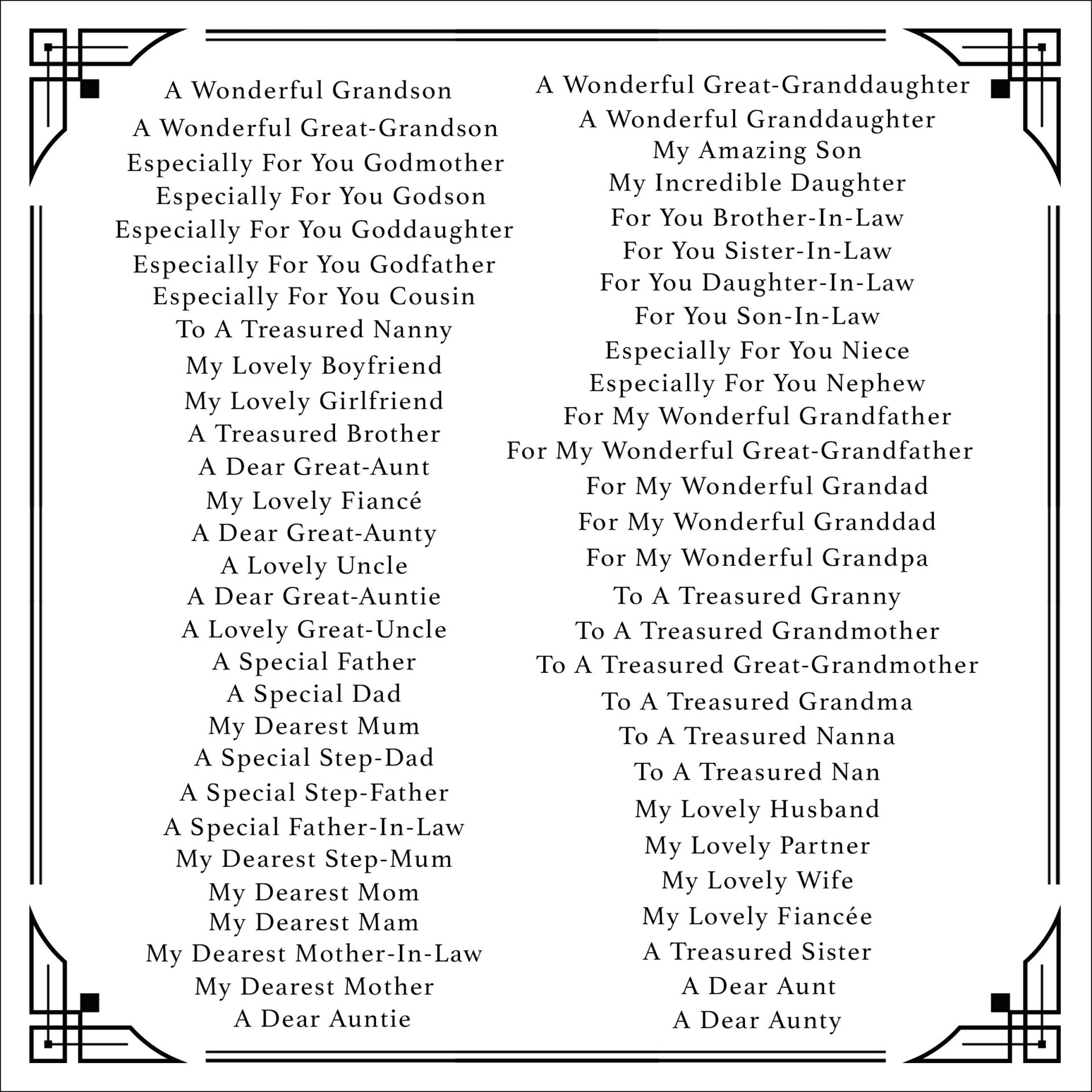 The Crafty Witches Essential Inserts: For Relatives Download Collection ...
