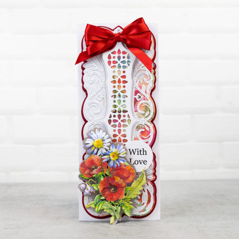 Tattered Lace Exquisite Tall Card Box Die Set - Highlight Crafts