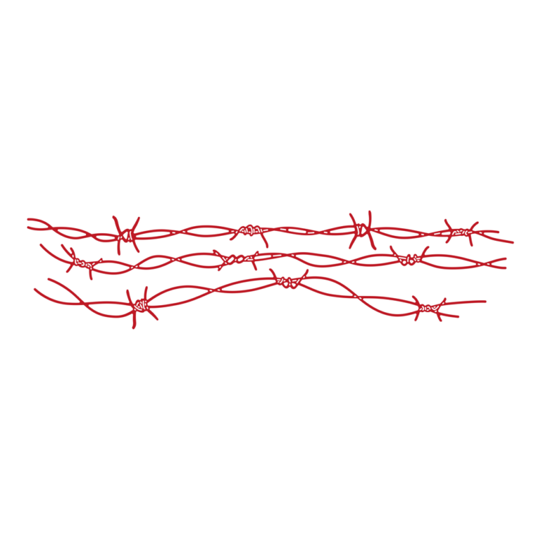 Two Red Robins Barbed Wire Die Set - Highlight Crafts