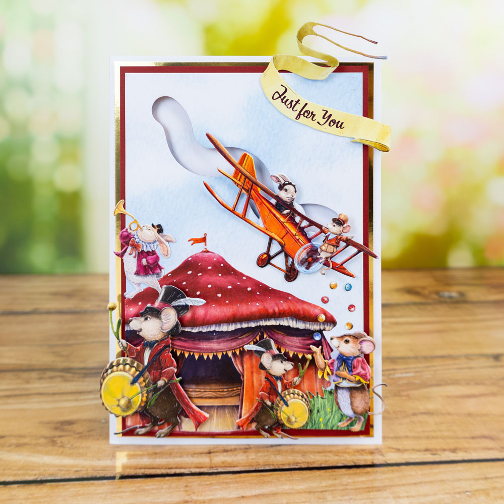 Two Red Robins The Big Top Die Set - Highlight Crafts