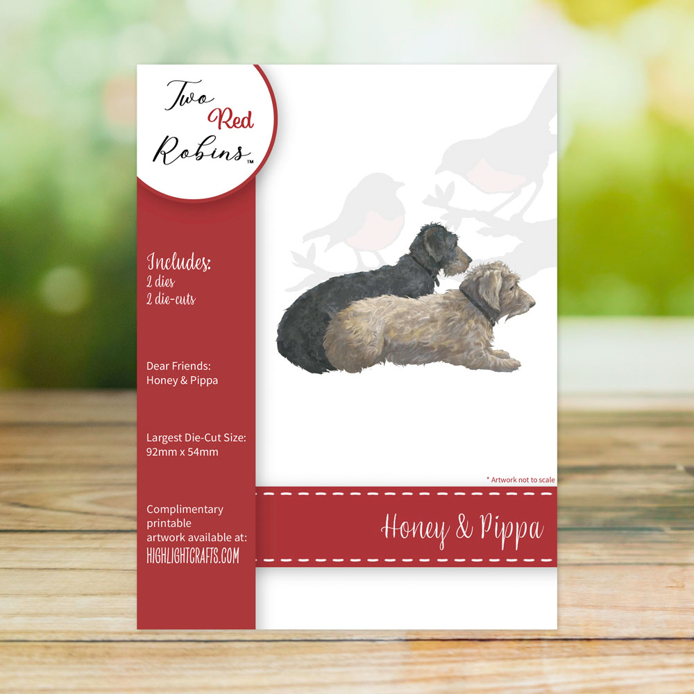 Two Red Robins Honey & Pippa Die Set - Highlight Crafts