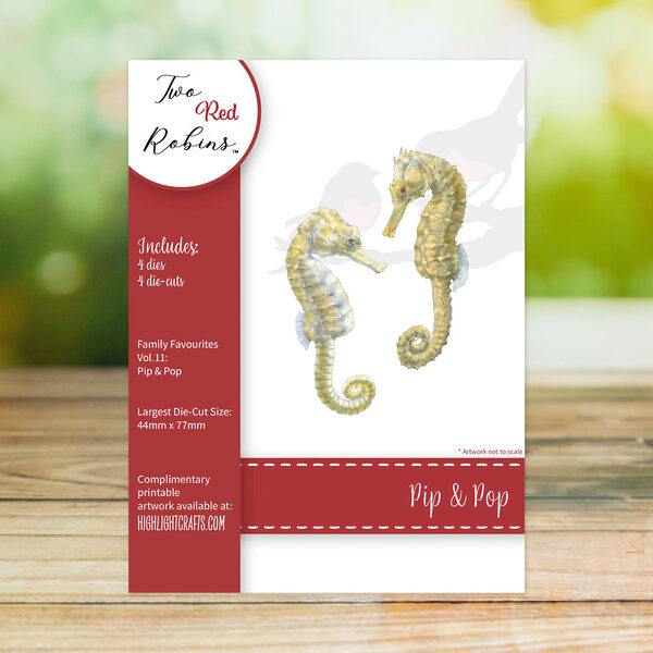 Two Red Robins Pip & Pop Die Set - Highlight Crafts