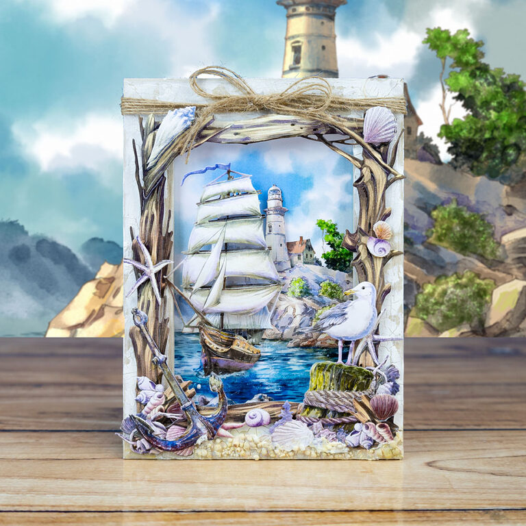 In The Studio Driftwood Frame Die Set - Highlight Crafts