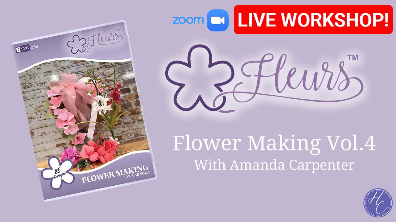 Flower Making Vol 4 Workshop - Highlight Crafts